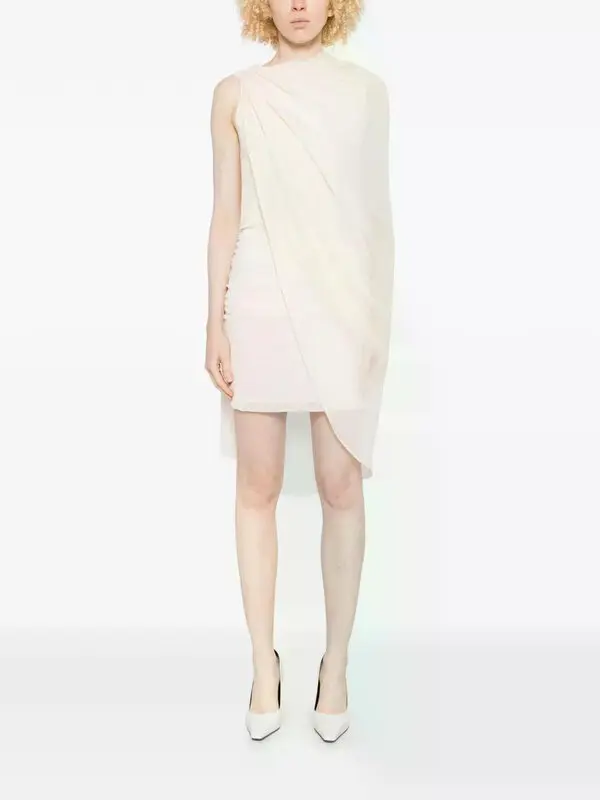 ROTATE BY BIRGER CHRISTENSEN Chiffon Cape Mini Dress