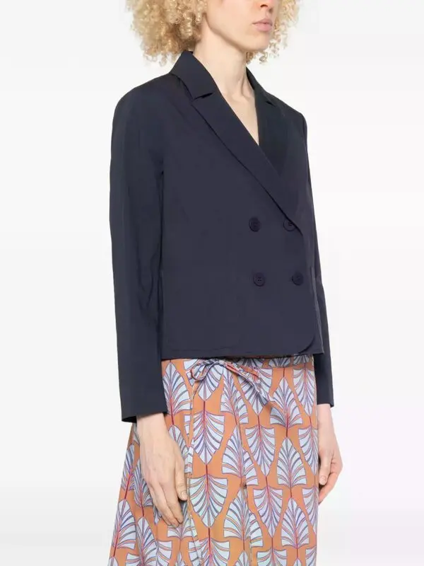 NIU Double-breasted Jacket - Blue