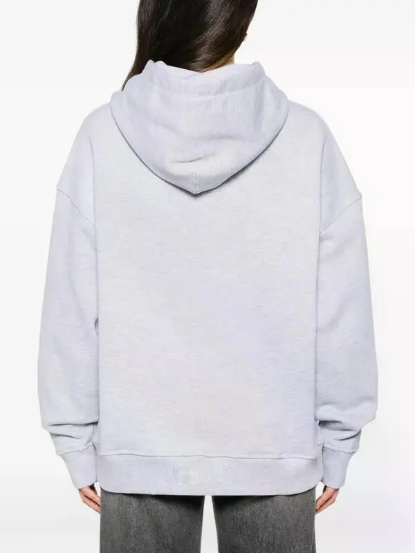 Fiorucci Poodle-print Hoodie - Grey