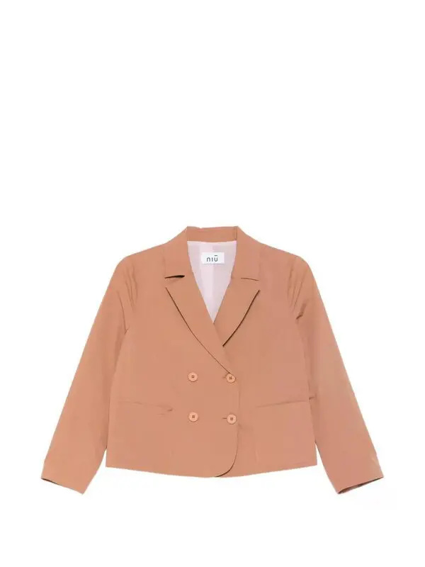 NIU Double-breasted Jacket - Neutrals