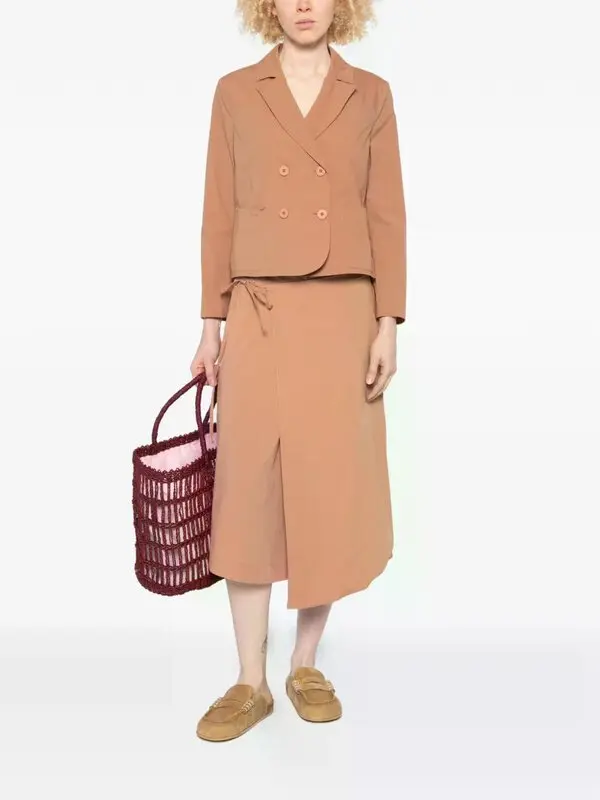 NIU Double-breasted Jacket - Neutrals