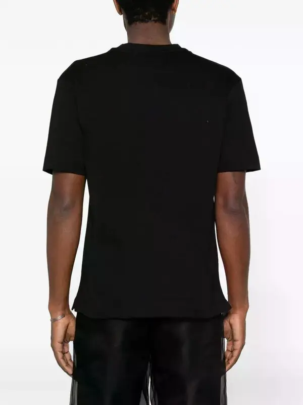 LES HOMMES Dragonfly-print T-shirt