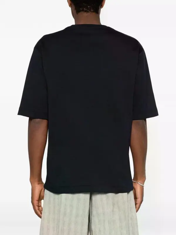 LES HOMMES Star-patch T-shirt