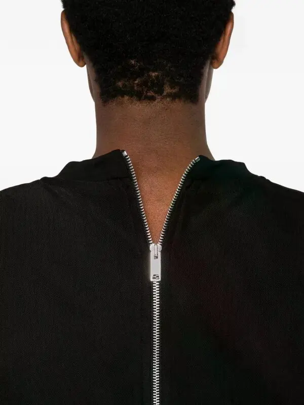LES HOMMES Zip-fastening T-shirt