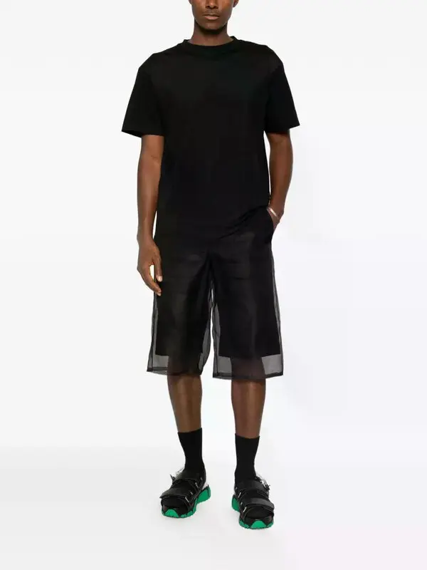 LES HOMMES Belt-loop Shorts