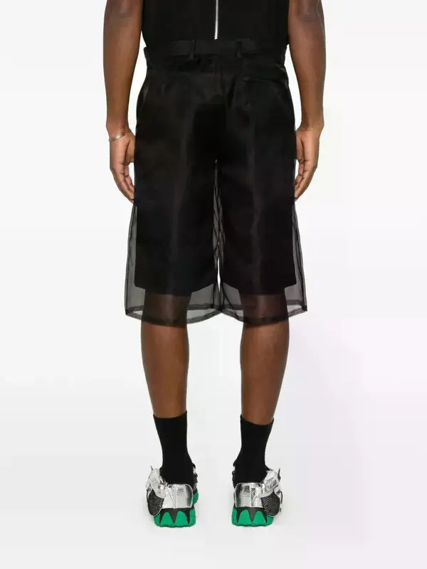 LES HOMMES Belt-loop Shorts