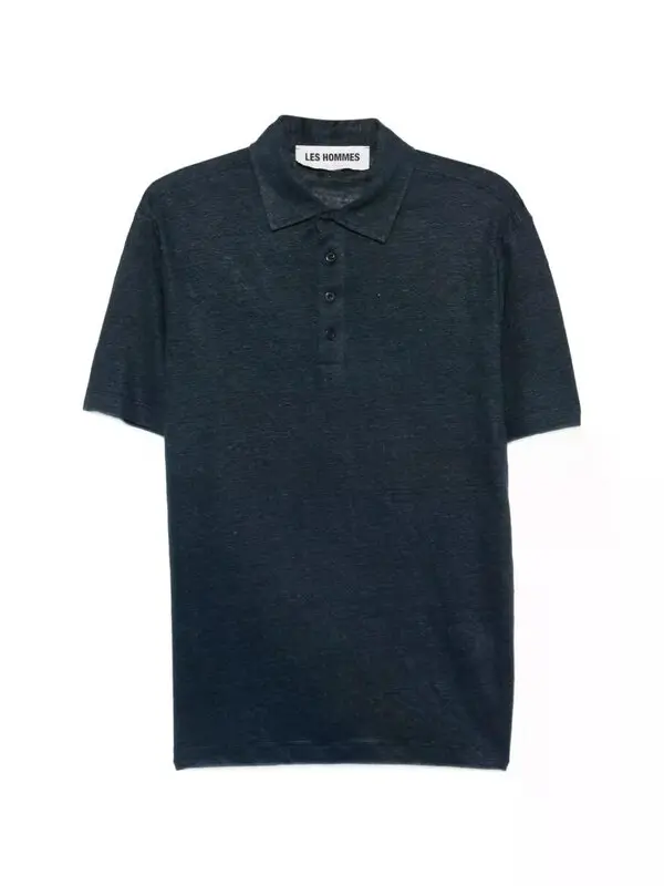 LES HOMMES Short-sleeve Polo Shirt