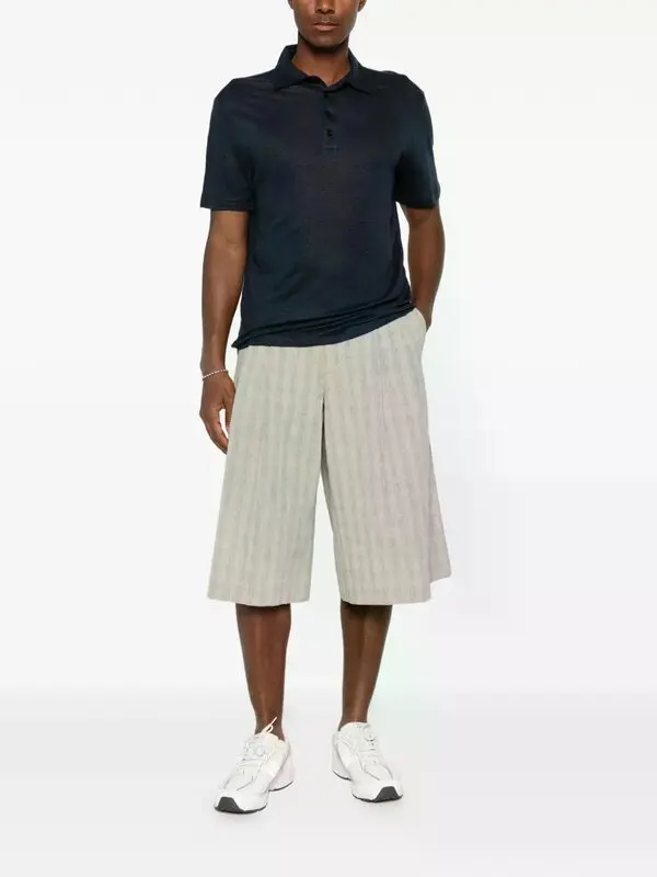 LES HOMMES Short-sleeve Polo Shirt