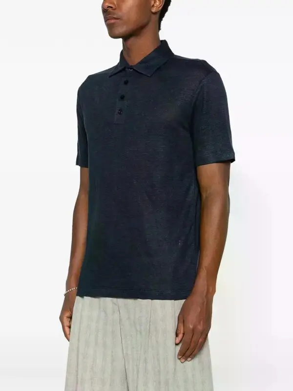 LES HOMMES Short-sleeve Polo Shirt
