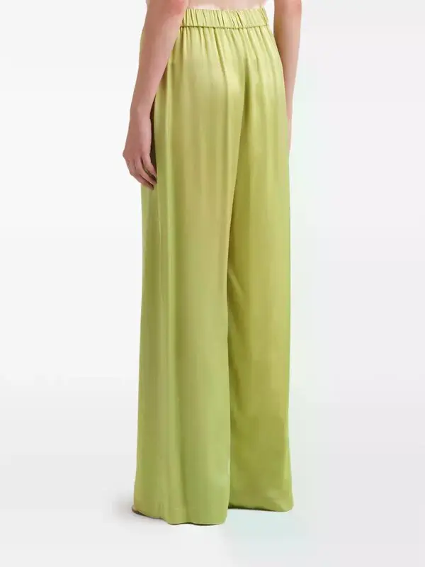 Malìparmi Cady Shiny Trousers - Green