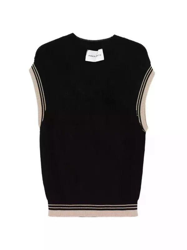 AMARANTO V-neck Vest