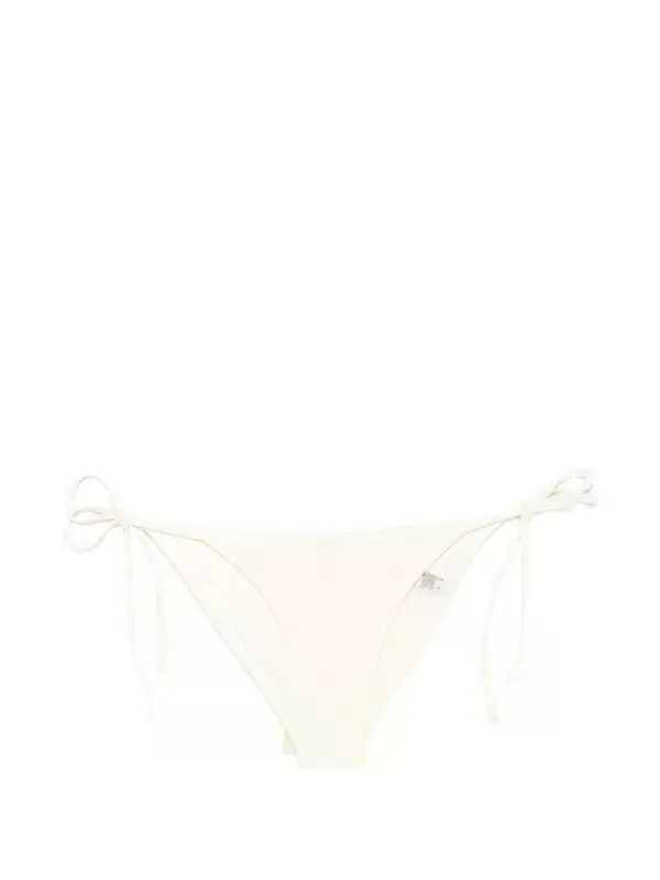 TOTEME Scoop Side-tie Bikini Bottoms - Neutrals