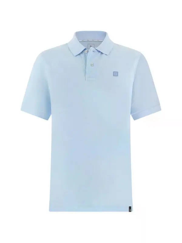 Boggi Milano Oxford Cotton Piqué Polo Shirt