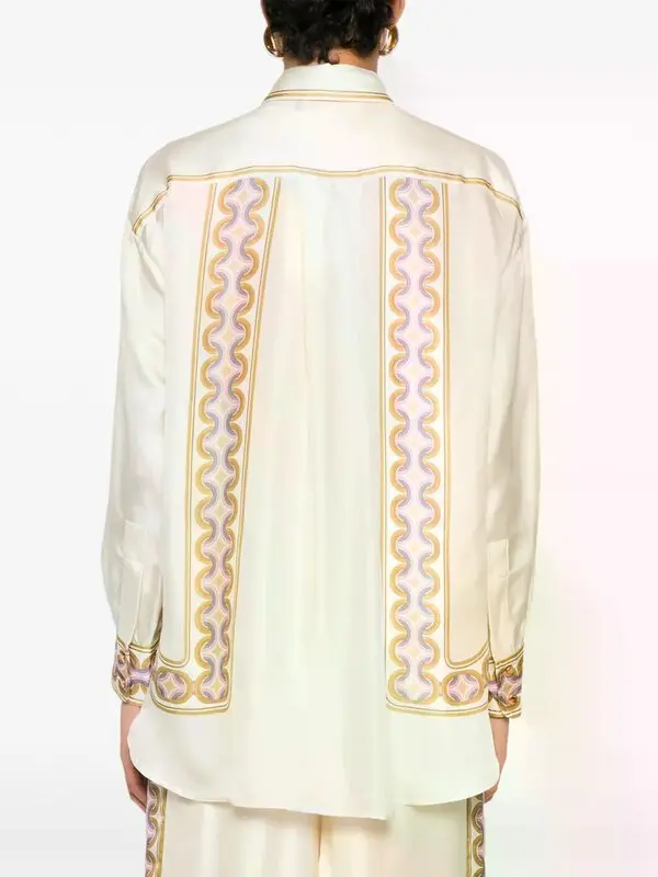 Zimmermann Luna Retro Shirt - Neutrals