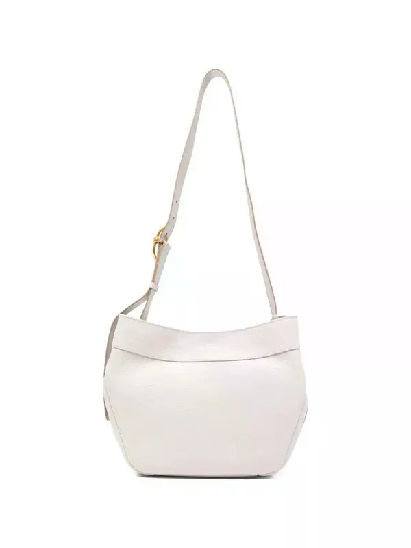 GIANNI CHIARINI Grained-leather Shoulder Bag - Neutrals