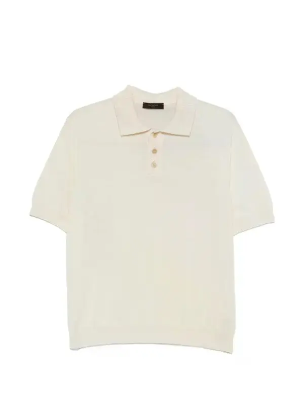 ZANONE Button-fastening Polo Shirt - Neutrals