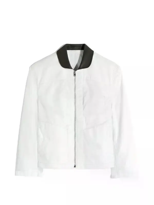 LEMAIRE Zip-fastening Long-sleeve Jacket - White