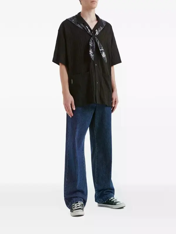 MUSIUM DIV. Pocket Buttoned Shirt