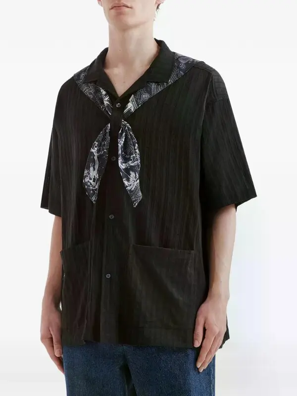 MUSIUM DIV. Pocket Buttoned Shirt