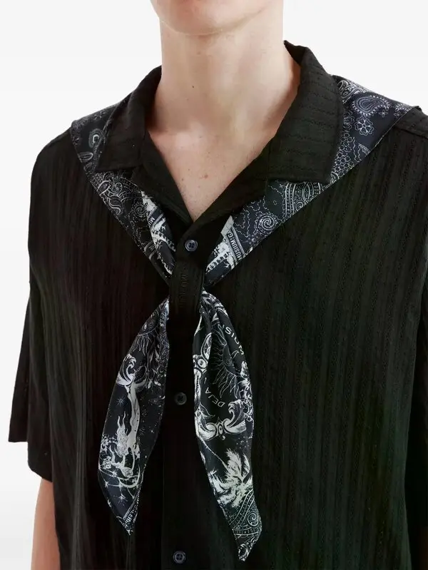 MUSIUM DIV. Pocket Buttoned Shirt