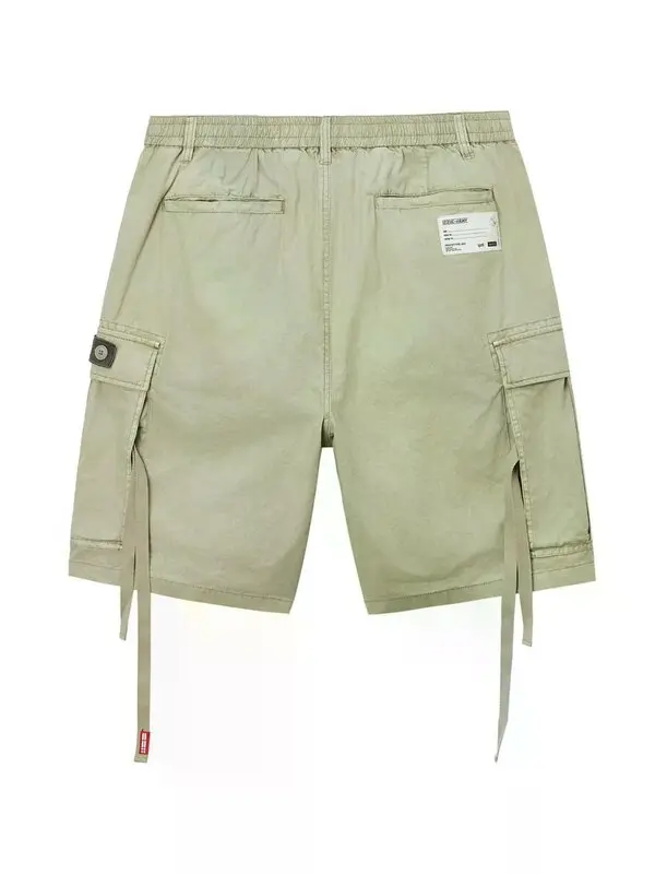 Izzue Cargo Tie Shorts - Neutrals