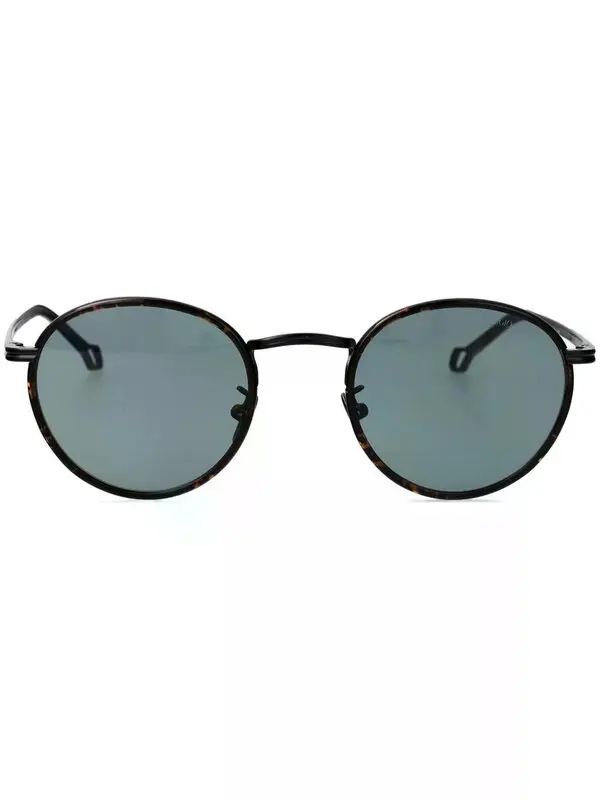 Giorgio Armani Round Frame Sunglasses - Black