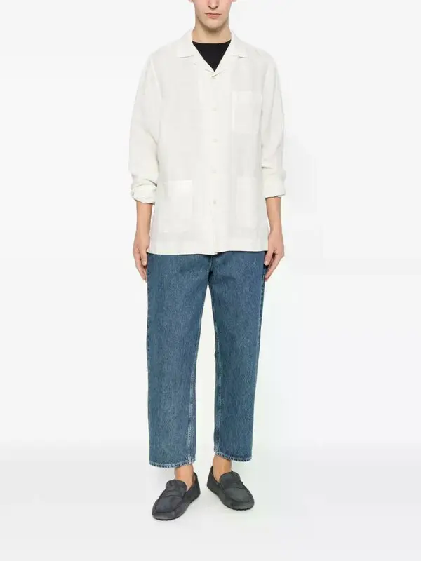 Boglioli Chest-pocket Overshirt - Neutrals