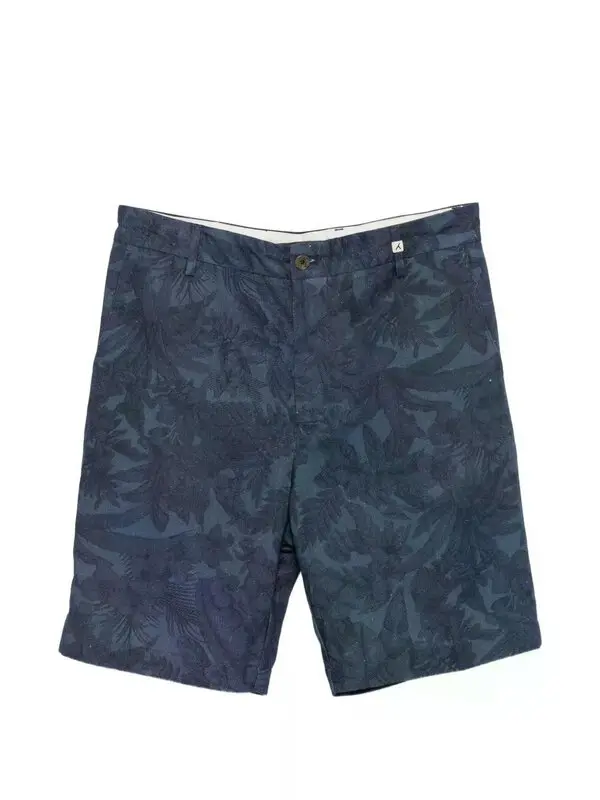 MYTHS Floral-jacquard Shorts