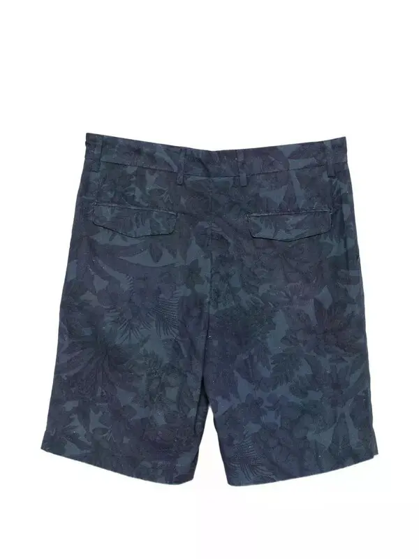 MYTHS Floral-jacquard Shorts