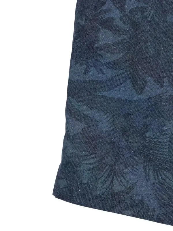MYTHS Floral-jacquard Shorts