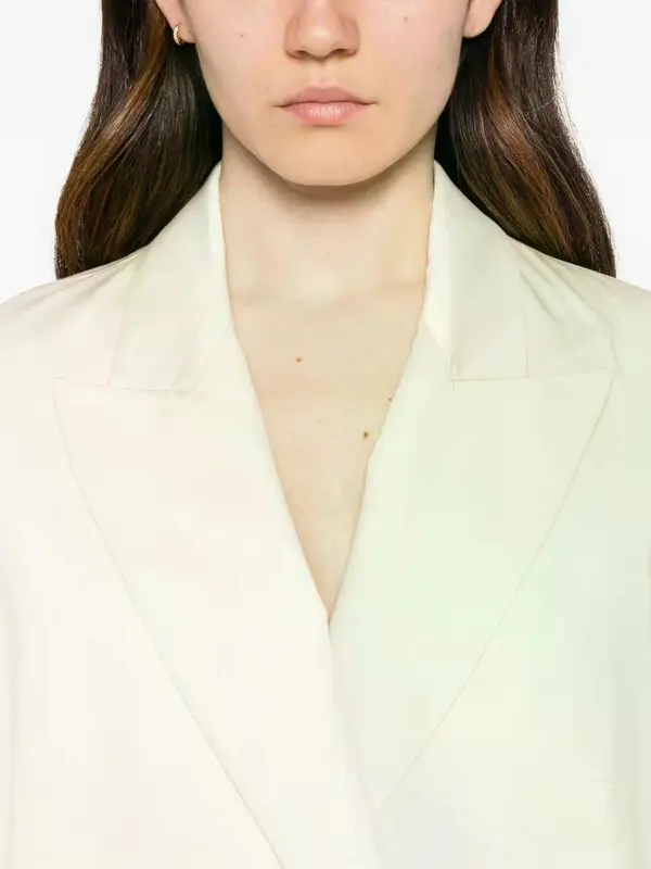FRAME Double-breasted Peak-lapel Blazer