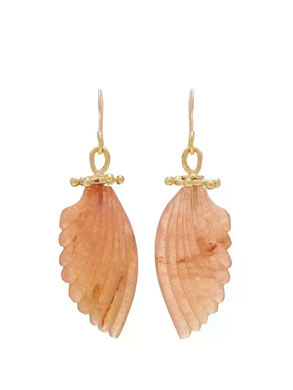 Ulla Johnson Small Wing Drop Earrings - Gold