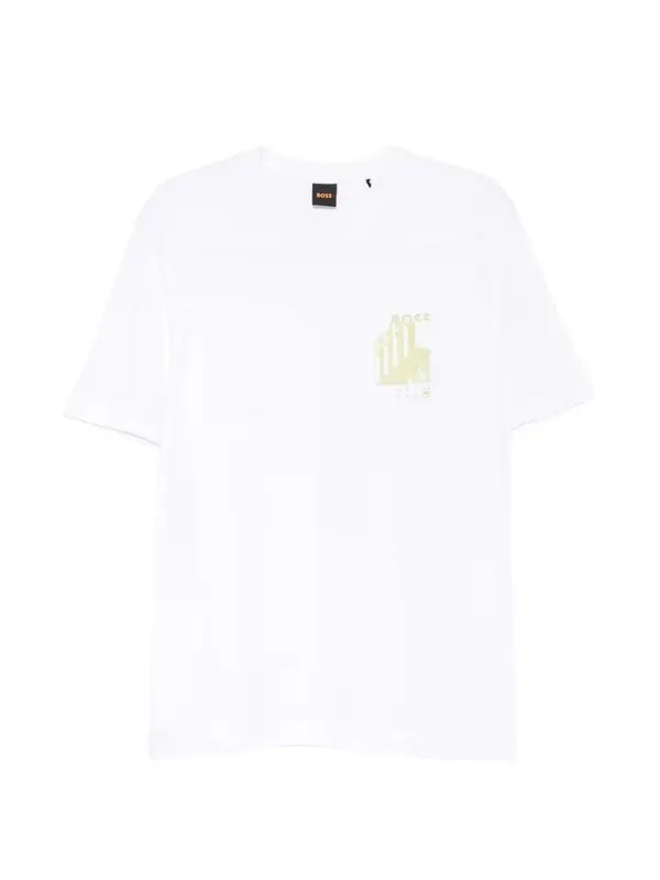 BOSS Graphic-print T-shirt - White