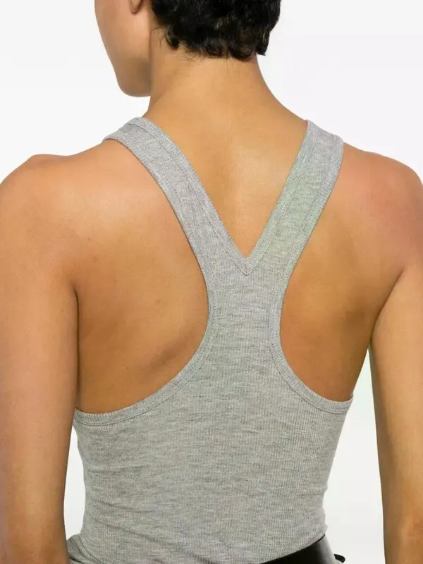 Nanushka Raisie Ribbed-knit Tank Top
