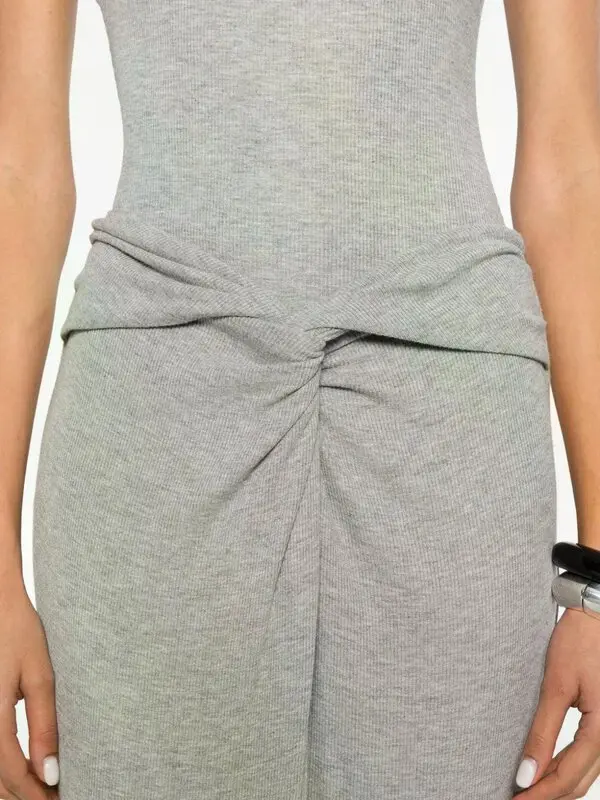 Nanushka Carlene Twisted-front Maxi Skirt