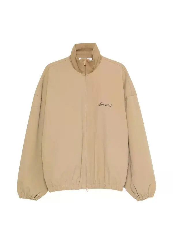 Fear Of God Logo-embroidered Jacket - Neutrals