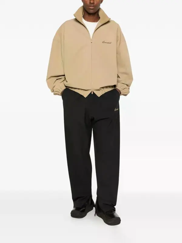 Fear Of God Logo-embroidered Jacket - Neutrals