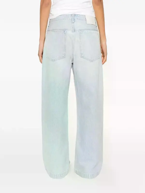 AGOLDE Button-fastening Jeans