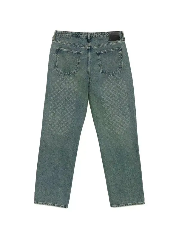 DAILY PAPER Amba Straight Leg Jeans - Blue