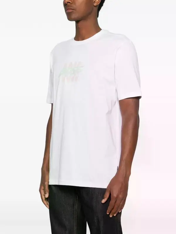 BOSS Cotton-jersey T-shirt With Logo Artwork