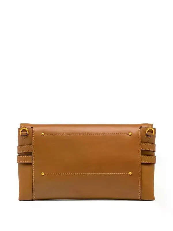 GIANNI CHIARINI Belty Knotted Leather Clutch