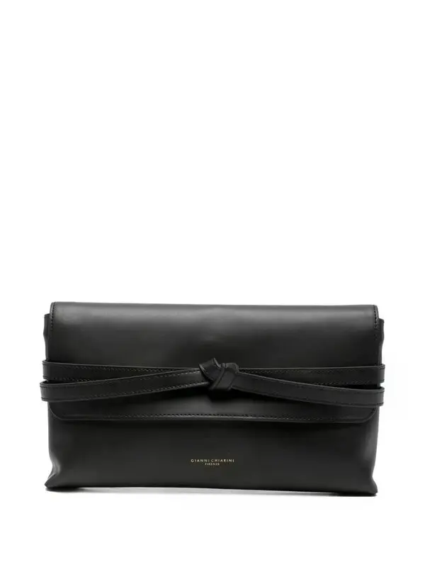 GIANNI CHIARINI Belty Clutch Bag - Black