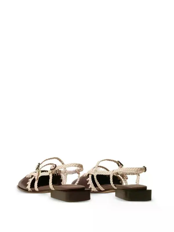 Hereu Adrata Braided Leather Sandals