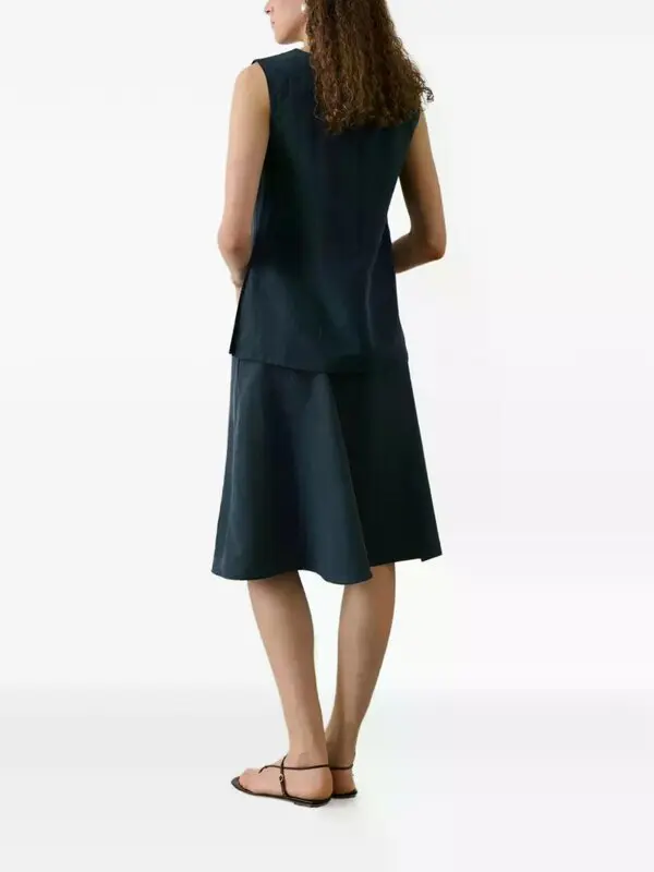 Soeur Flap-pocket Sleeveless Top