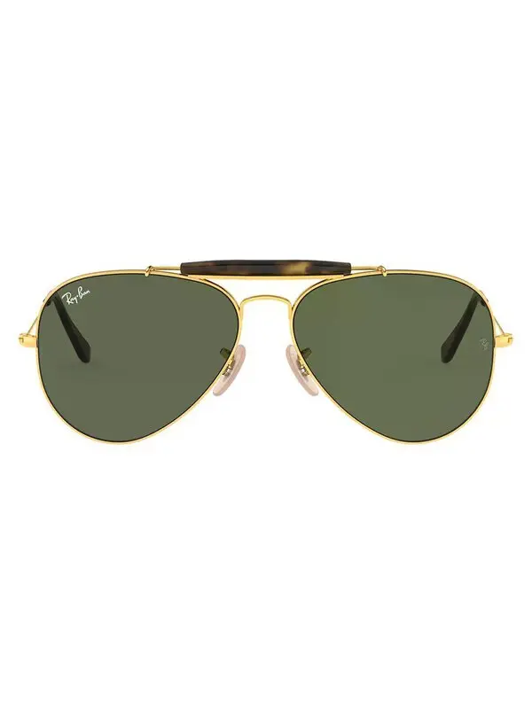 Ray-ban Outdoorsman Ii Aviator Sunglasses - Gold