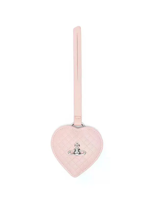 VIVIENNE WESTWOOD Hear-mirror Bag Charm - Pink