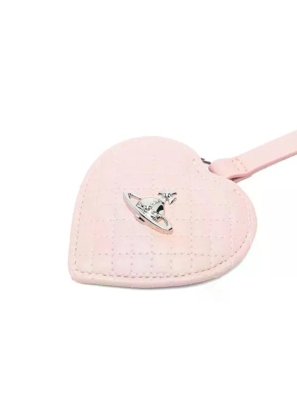VIVIENNE WESTWOOD Hear-mirror Bag Charm - Pink