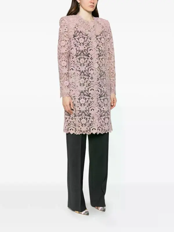 GIANLUCA CAPANNOLO Floral Lace Coat