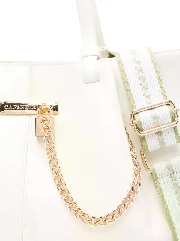 CAFÈNOIR Chain-detail Tote Bag