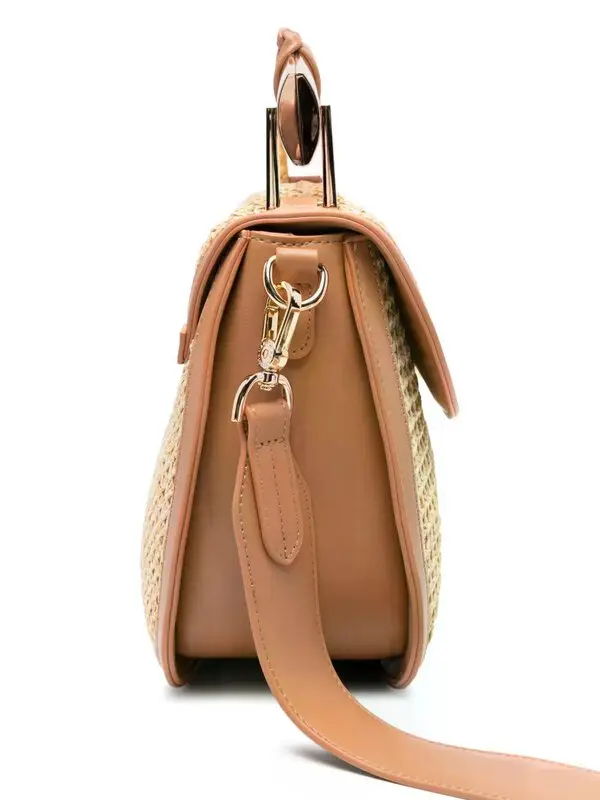 CAFÈNOIR Raffia-effect Tote Bag